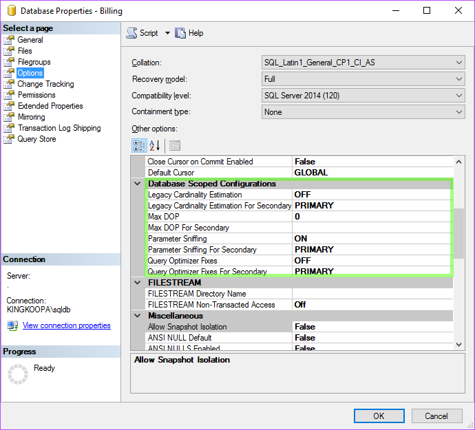 Understanding the new MAXDOP settings in SQL 2016 – SQL TECH BLOG
